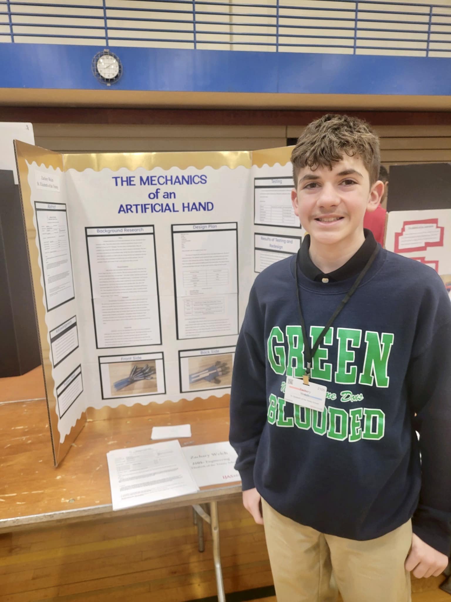 8th Grade Regional Science Fair Photos – St. Elizabeth of The Trinity