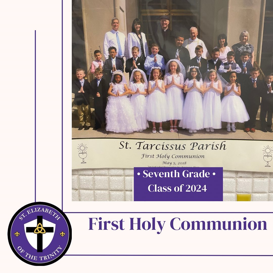 First Communion Through the Years – St. Elizabeth of The Trinity