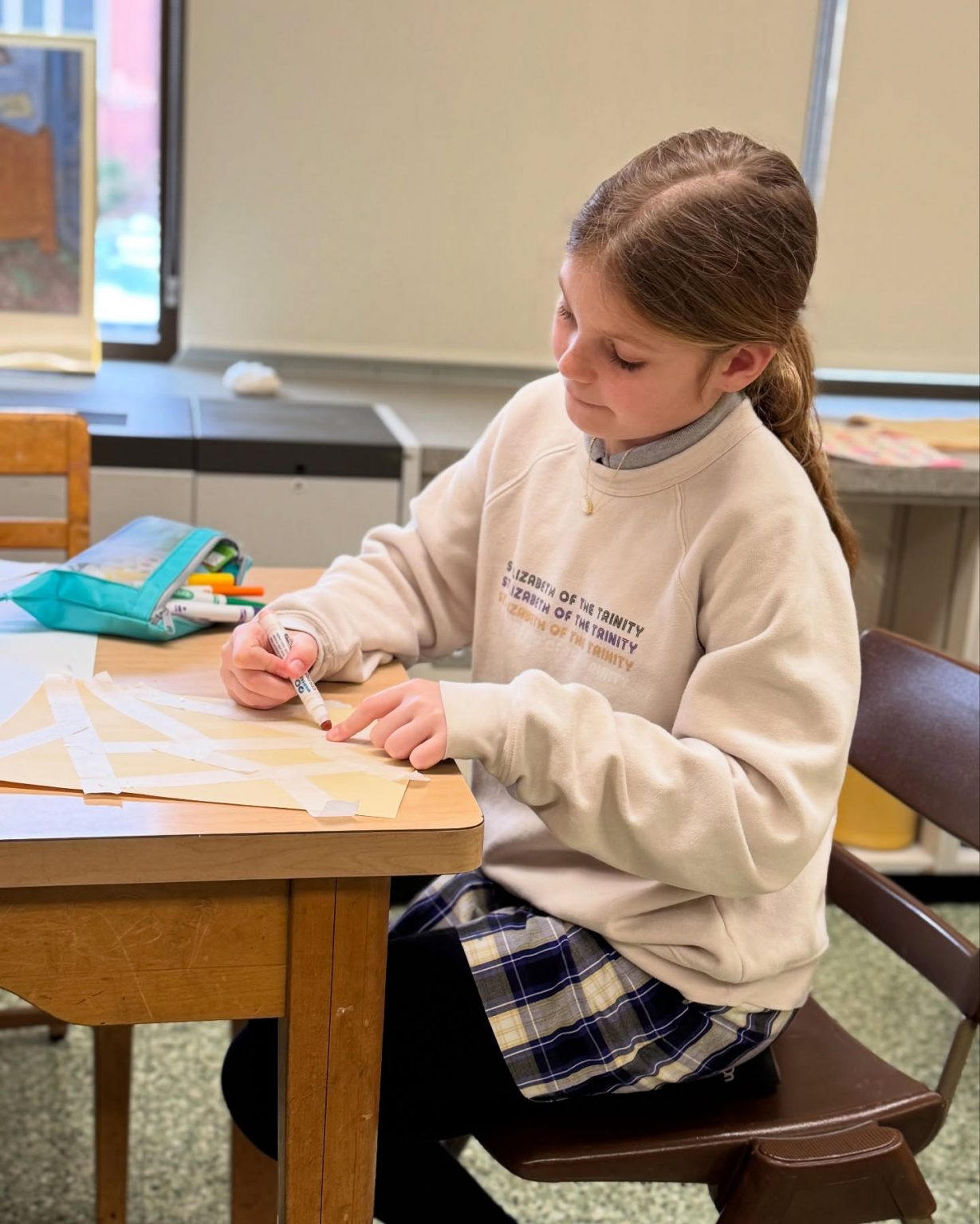 School Art Class Photos – St. Elizabeth of The Trinity