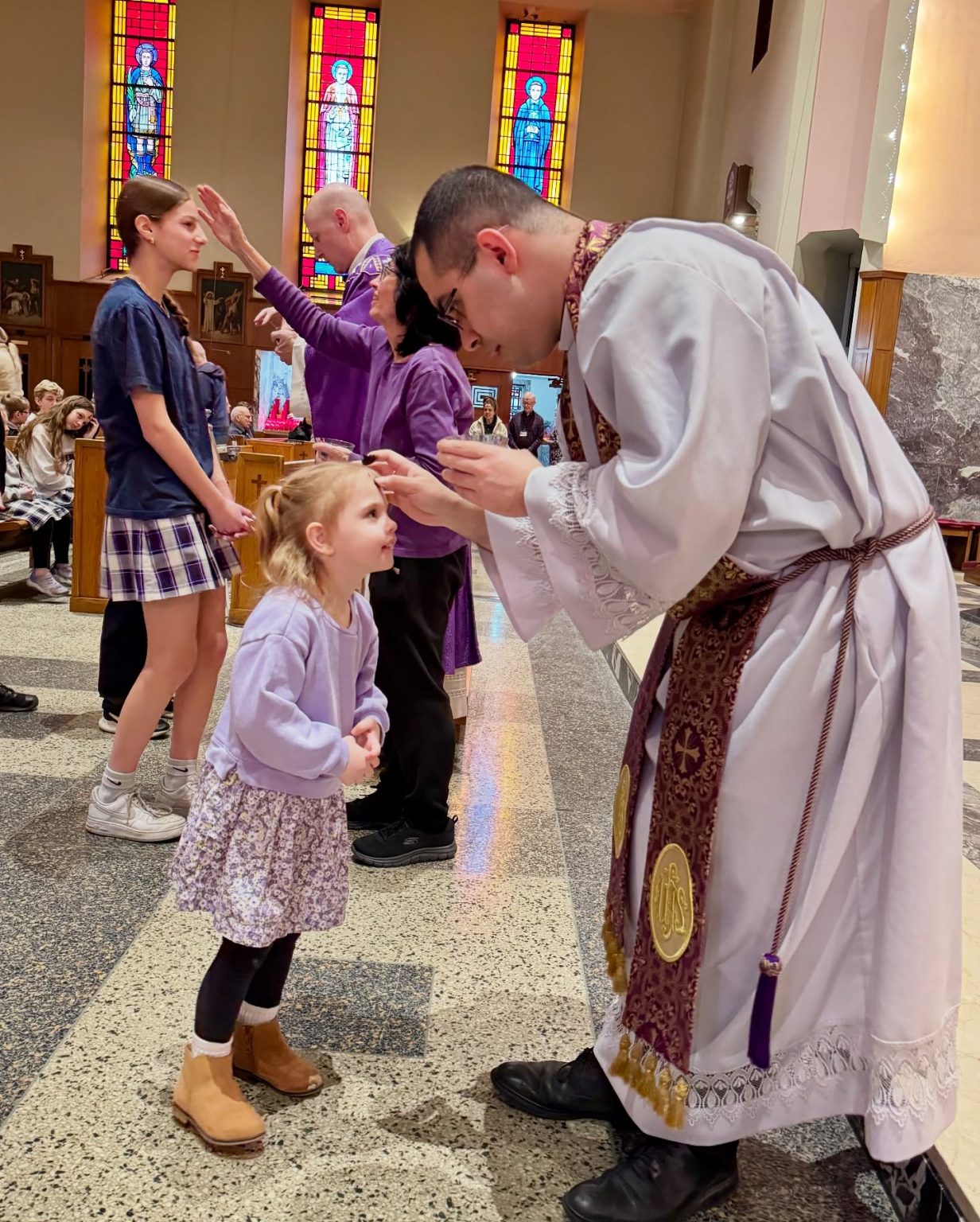 Ash Wednesday Mass 1 – St. Elizabeth of The Trinity